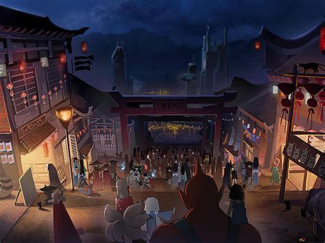 Yokai Festival 4k Wallpaper Download