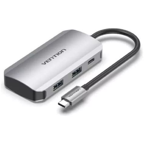 Hub Multipuerto 5 En 1 Usb C Usb 30 Pd 100w 5gbps Vention