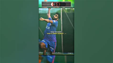 A Girl Same Action Jasprit Bumrah Youtube