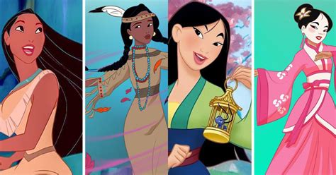 Ngắm Nghía Tạo Hình Gốc Của Loạt Công Chúa Disney Mới Biết Hóa Ra T Uổi