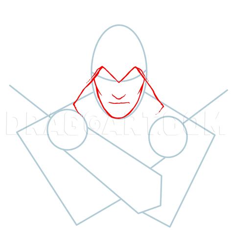 How To Draw Ezio Assassins Creed Ezio Step By Step Drawing Guide