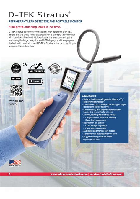 D Tek Stratus Refrigerant Leak Detector And Portable Monitor At Rs