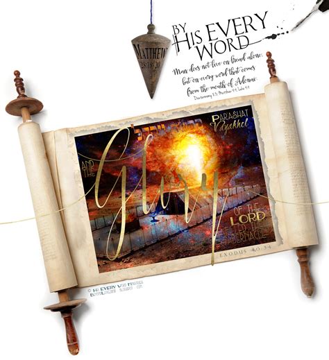 By His EVERY Word The Glory Of The LORD Fills His Tabernacle