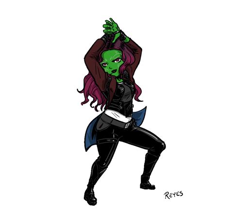 Gamora Hip Nosis Animated  By Fukujinzuke On Deviantart