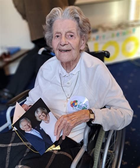 Prince Philip Duke Of Edinburgh Court Resident Receives A Card From The