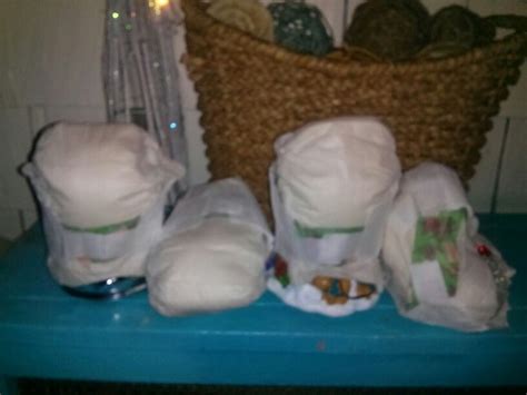 Protect Delicate Ornaments With Diaper Wrapping