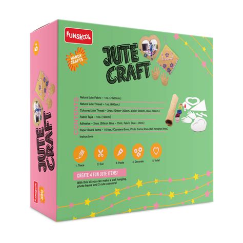 Buy Funskool Handy Crafts Jute Craft Uttam Toys