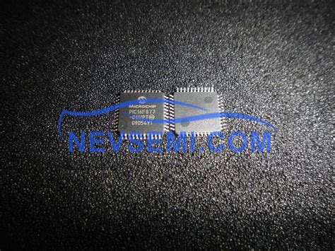 Pic16f877 04i Pt Microchip Electronic Control Unit Nevsemi Electronics