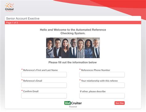 automated reference checking employment verifications without the