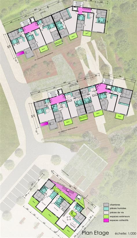 Architectes Toulouse Construction De 39 Logements Collectifs Et 6