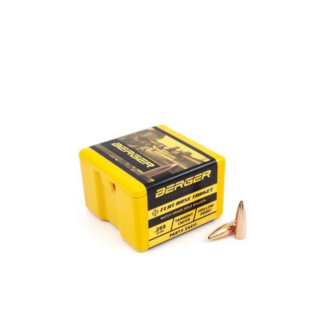 Berger Bullets 6mm 68 Grain Match Fb Target 100 Bruno