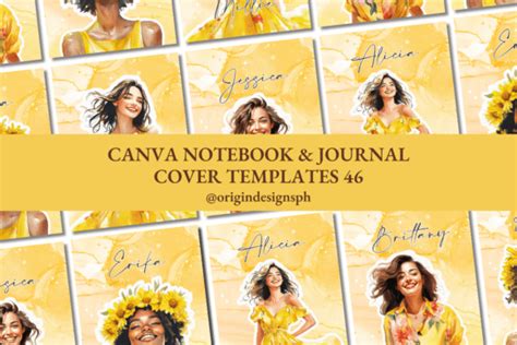 Canva Notebook Cover Template Graphic By Origin Designs Ph · Creative