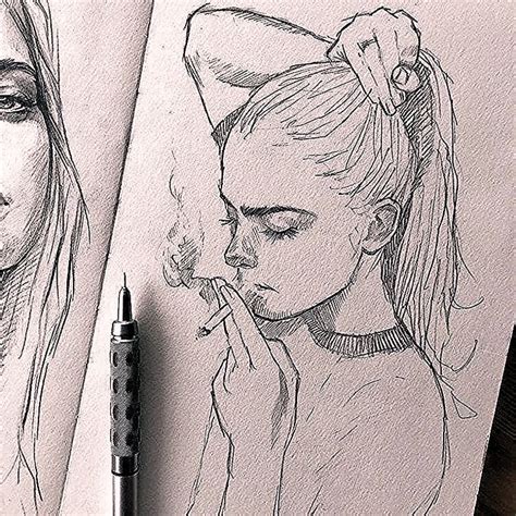 Aesthetic Pencil Drawings
