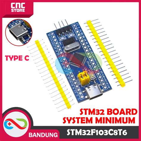 Jual Stm32f103c8t6 Arm Stm32 Minimum System Board Module Type C