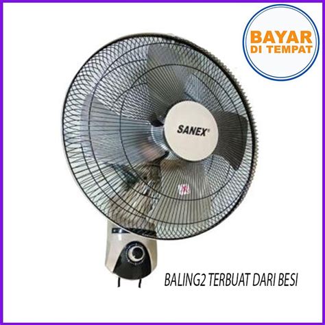 Kipas Angin Dinding Tornado Besi Wall Fan Sanex Wf 1878 18 Inch