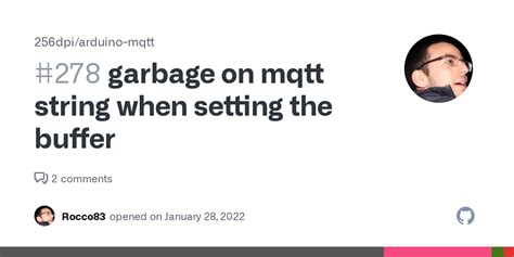 Garbage On Mqtt String When Setting The Buffer Issue Dpi