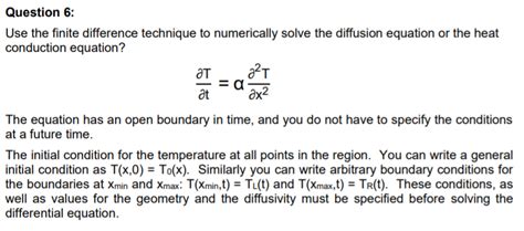 Solved Question Use The Finite Difference Technique To Chegg