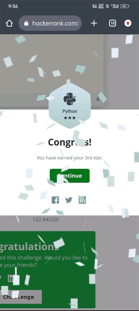 Sittrarasu On Linkedin I Had Got Third Star In Hackerrank 🥳