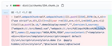 Apply Leads To Different Chunks Content After Each Build · Issue 3349 · Tailwindlabs