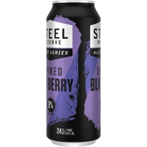 Steel Reserve Blackberry Alloy Series Flavored Malt Beverage Single Can