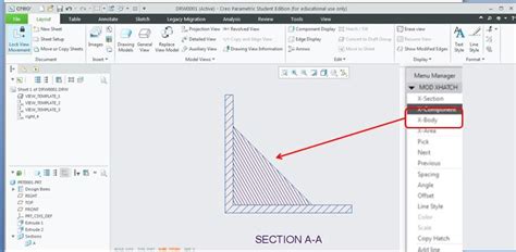 Solved Hatching In Creo Parametric Ptc Community
