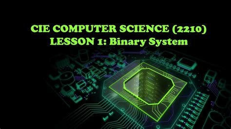 Understanding The Binary System The Foundation Of Computer Science Galaxy Ai