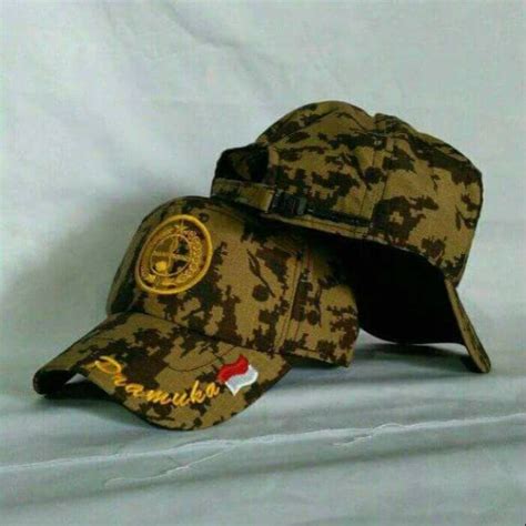 Jual Topi Pramuka Loreng Lapangan Gerakan Pramuka Shopee Indonesia