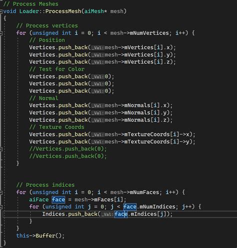 Question About Texture Coordinate Loading Of An Obj File Rassimp