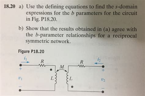 Solved A Use The Defining Equations To Find The Chegg