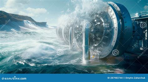 Wave Energy Converter Harnessing The Power Of Ocean Waves To Generate