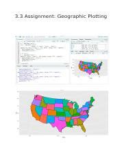 Map Data Visualization Plotting Us Counties And Western Us Course Hero