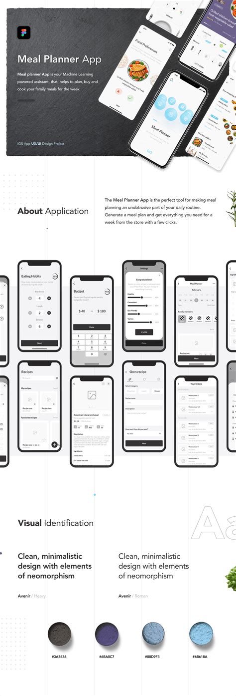 Meal Planner Application Behance