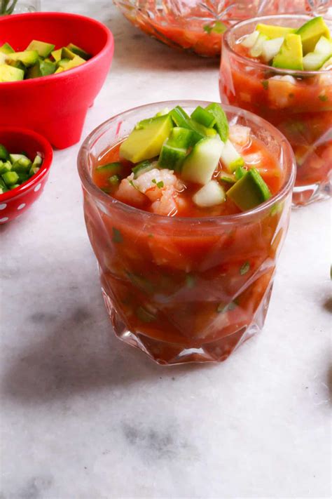 Coctel De Camarones Mexican Shrimp Cocktail