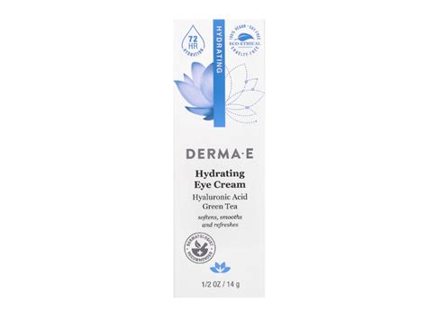 Dermae Hydrating Eye Cream Hyaluronic Acid Green Tea 12 Oz14 G