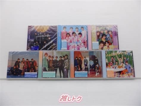 Yahooオークション 未開封 なにわ男子 Cd 7点セット