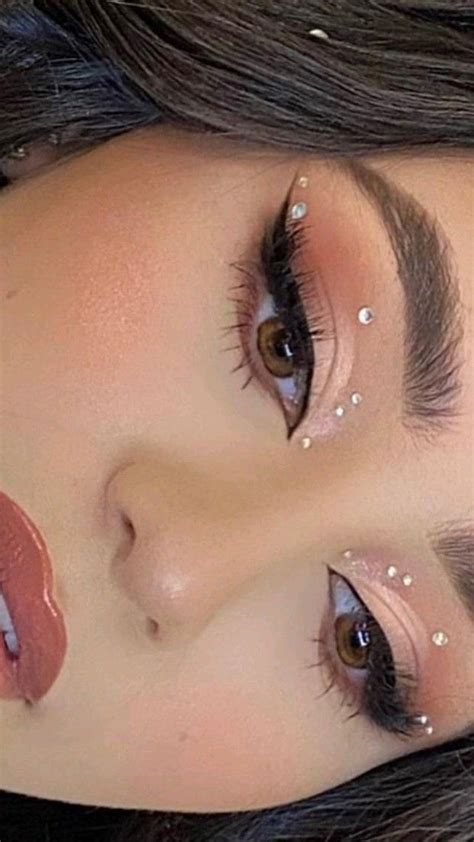 Elegant Eye Makeup Rhinestone Makeup Eye Makeup Makeup Routine