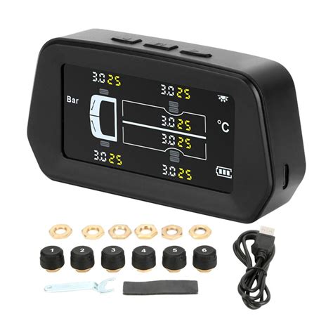 Tpms Automatic Brightness Control Usbandsolar Chargi Grandado