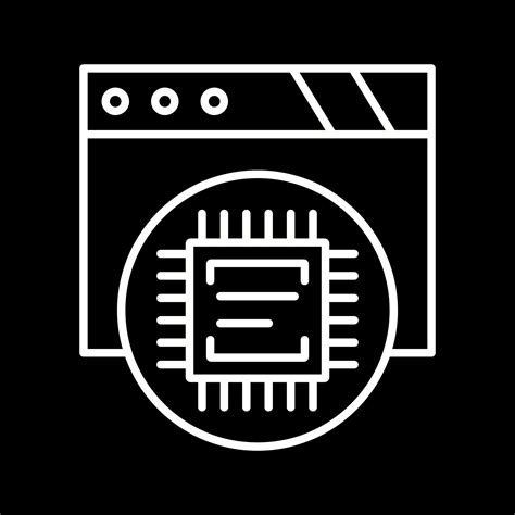 Cpu Vector Icon 14781933 Vector Art At Vecteezy