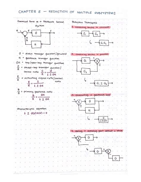 solution control systems engineering reduction of multiple subsystems