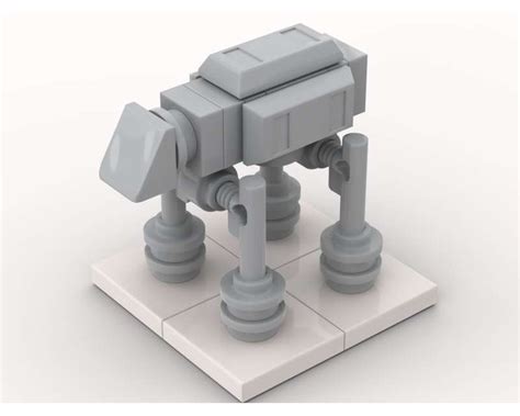 Lego Moc Micro At At By Meregt Rebrickable Build With Lego