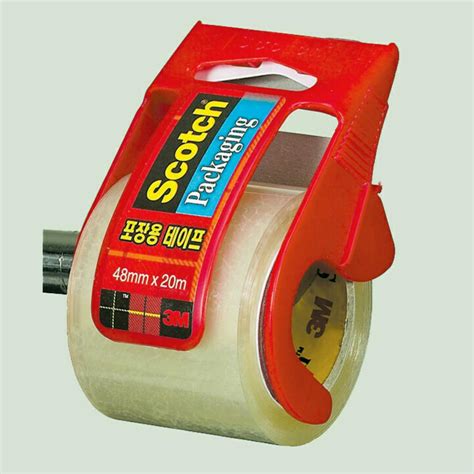 스카치™ 미니 포장용 테이프 132 투명 3m 대한민국