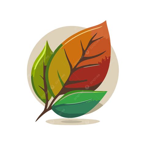 為您的網站提供不同葉子的葉子徽標 向量 沒有陰影 小框架居中向量圖案素材免費下載，png，eps和ai素材下載 Pngtree