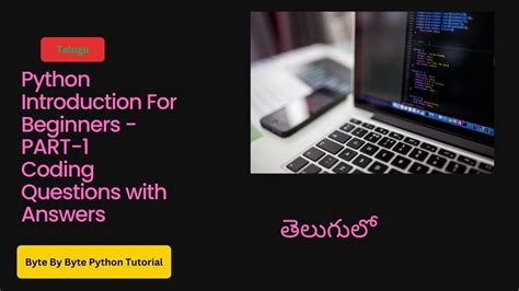 Python Full Course In Telugu Python Tutorials In Telugu Python In