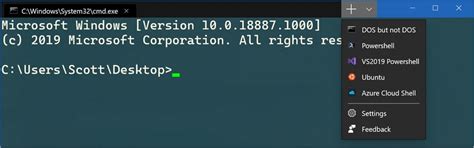 a new console for windows it s the open source windows terminal r