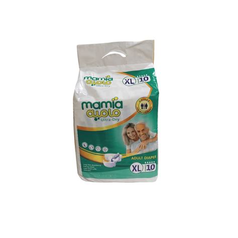 Mamia Adult Diapers Xl 10 Pcs Jinnah Pharmacy