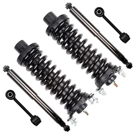 Front Rear Complete Struts Shocks Absorber Sway Bar For 2002 2007 Jeep