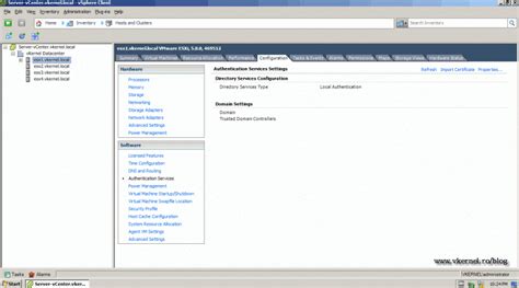 Configure Active Directory Integration For Vmware Vsphere And Esxi Adrian Costeas Blog