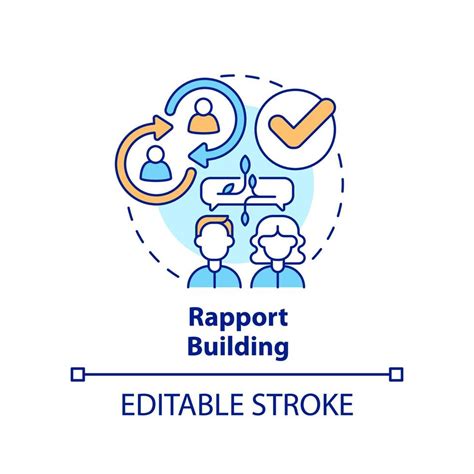 Icône De Concept De Construction De Rapport étape De Lillustration De