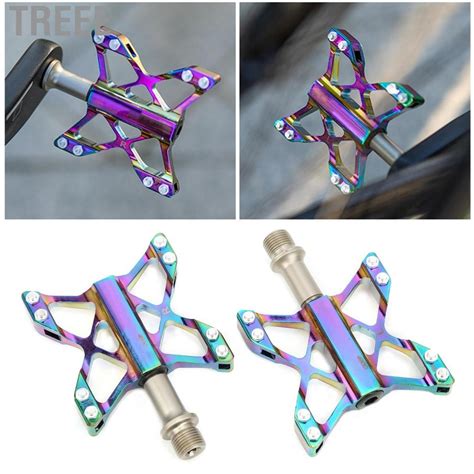 Treee Gc 009 แป้นเหยียบลูกปืนกันลื่นอลูมิเนียมอัลลอยด์สำหรับจักรยาน Mtb