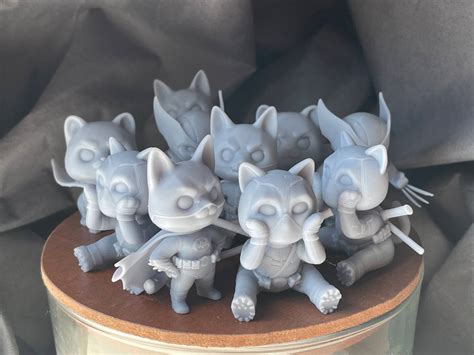 3d Printer Supercat Aka Cat Superman • Made With Anicubic Photon Mono